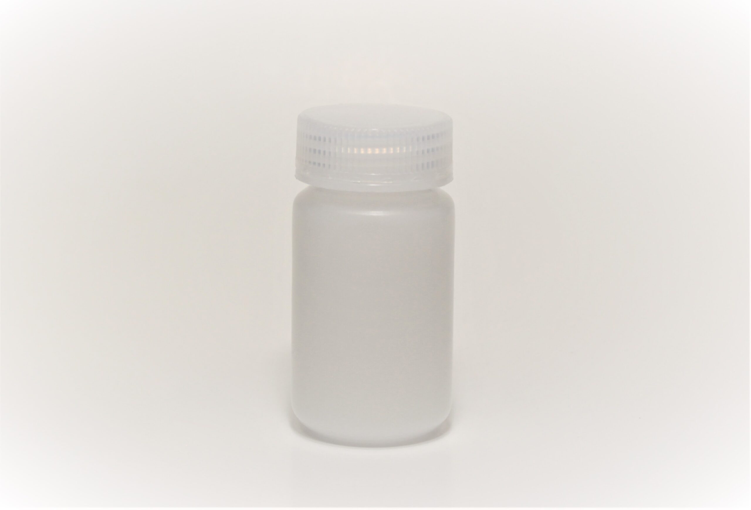 Reagent Bottle, PP Plastic, Wide Mouth, Transparent White, 125 ml ...